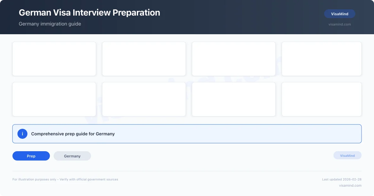 German Visa Interview Preparation — Germany | VisaMind